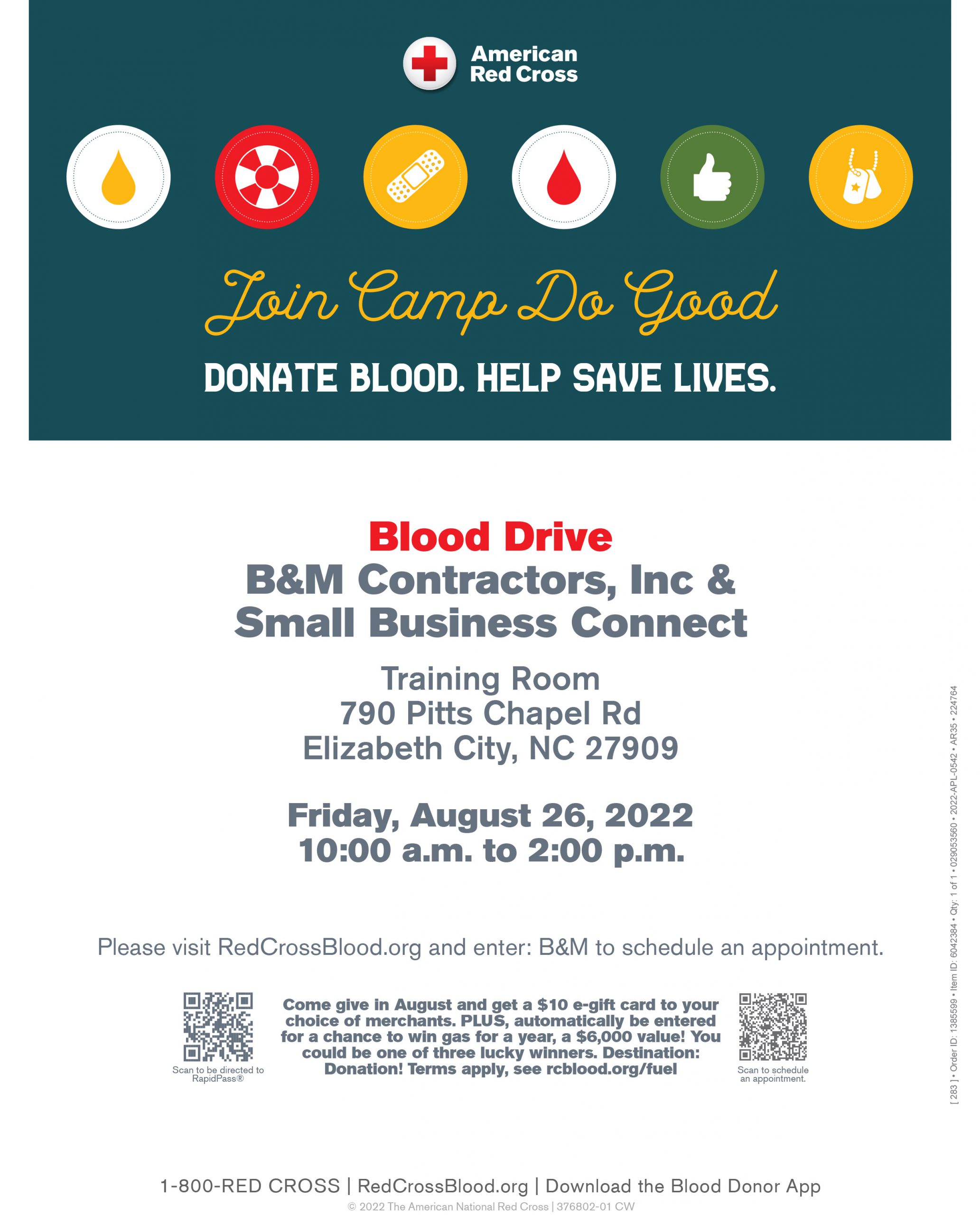 Donate Blood. Help Save Lives. - Currituck Chamber of Commerce