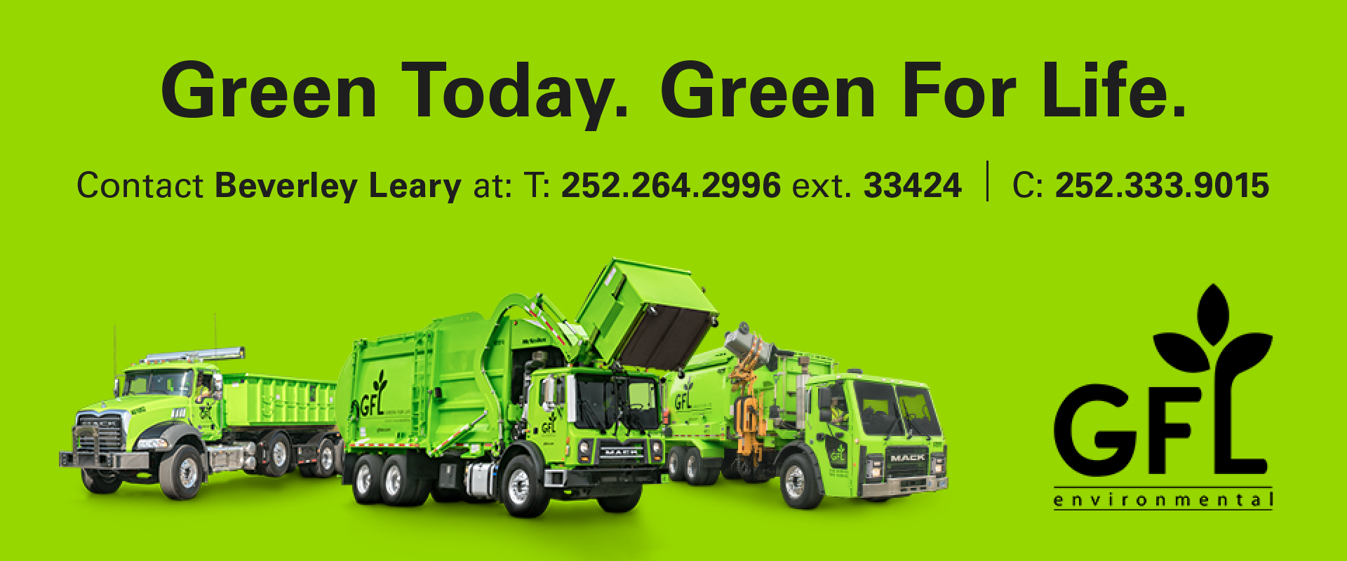 Green Today. Green for Life. - Currituck Chamber of Commerce