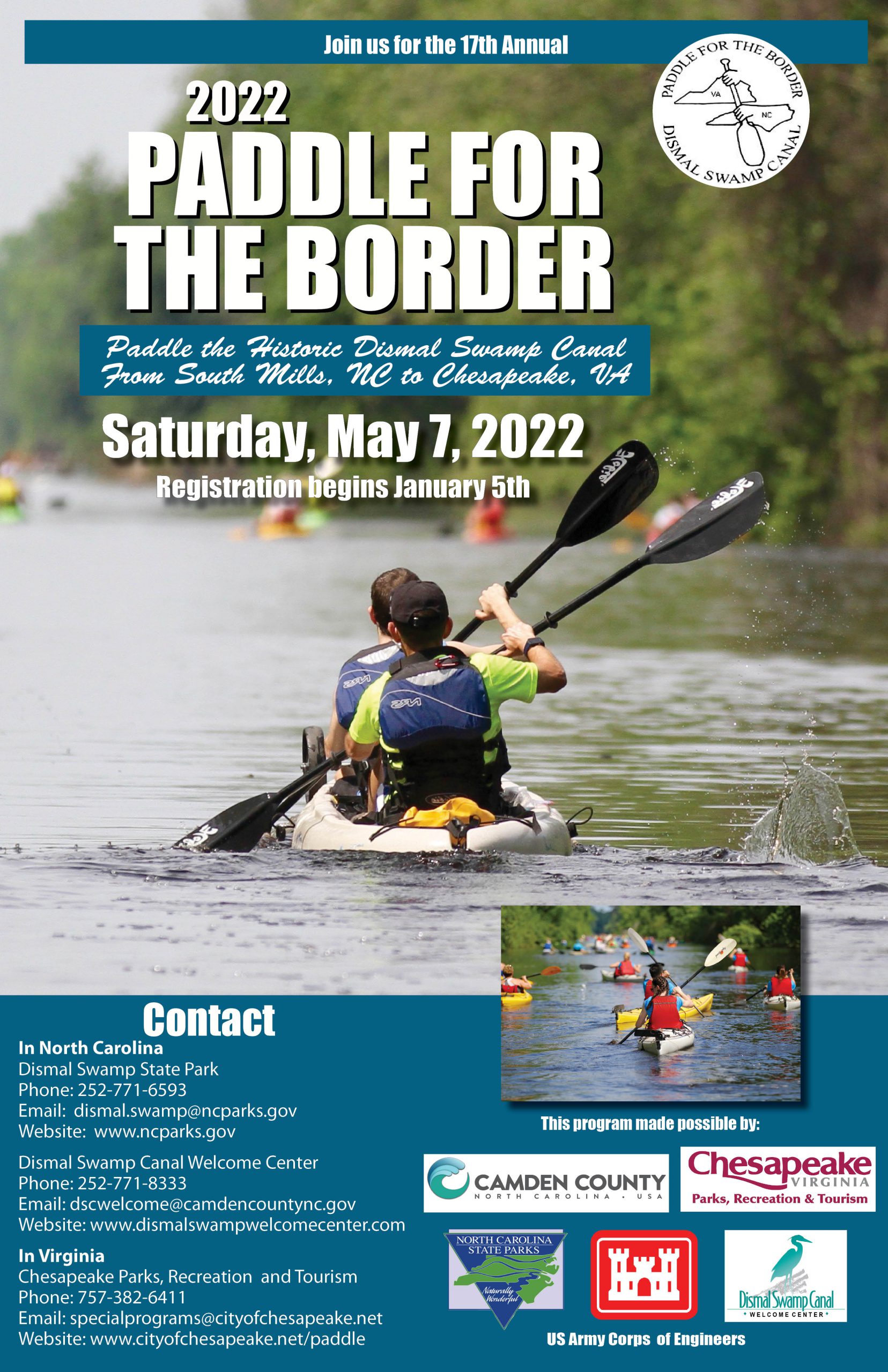 Paddle for the Border - Currituck Chamber of Commerce