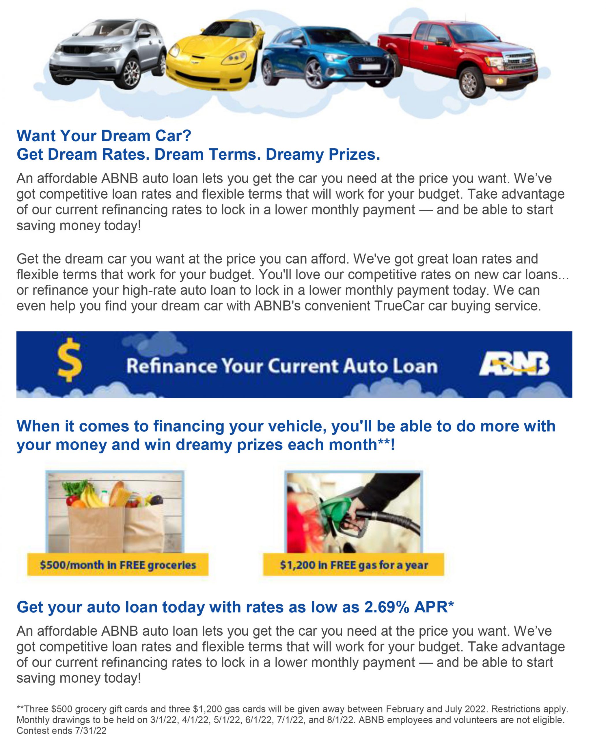 Get Dream Rates for Your Dream Car - Currituck Chamber of Commerce