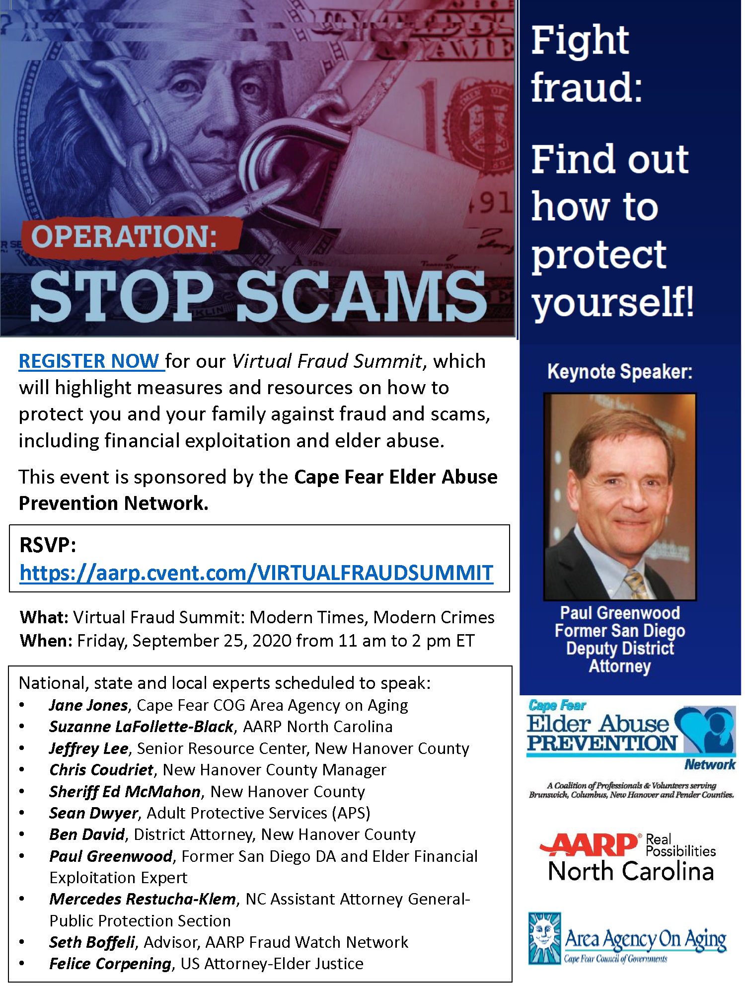 Virtual Fraud Summit - Currituck Chamber of Commerce