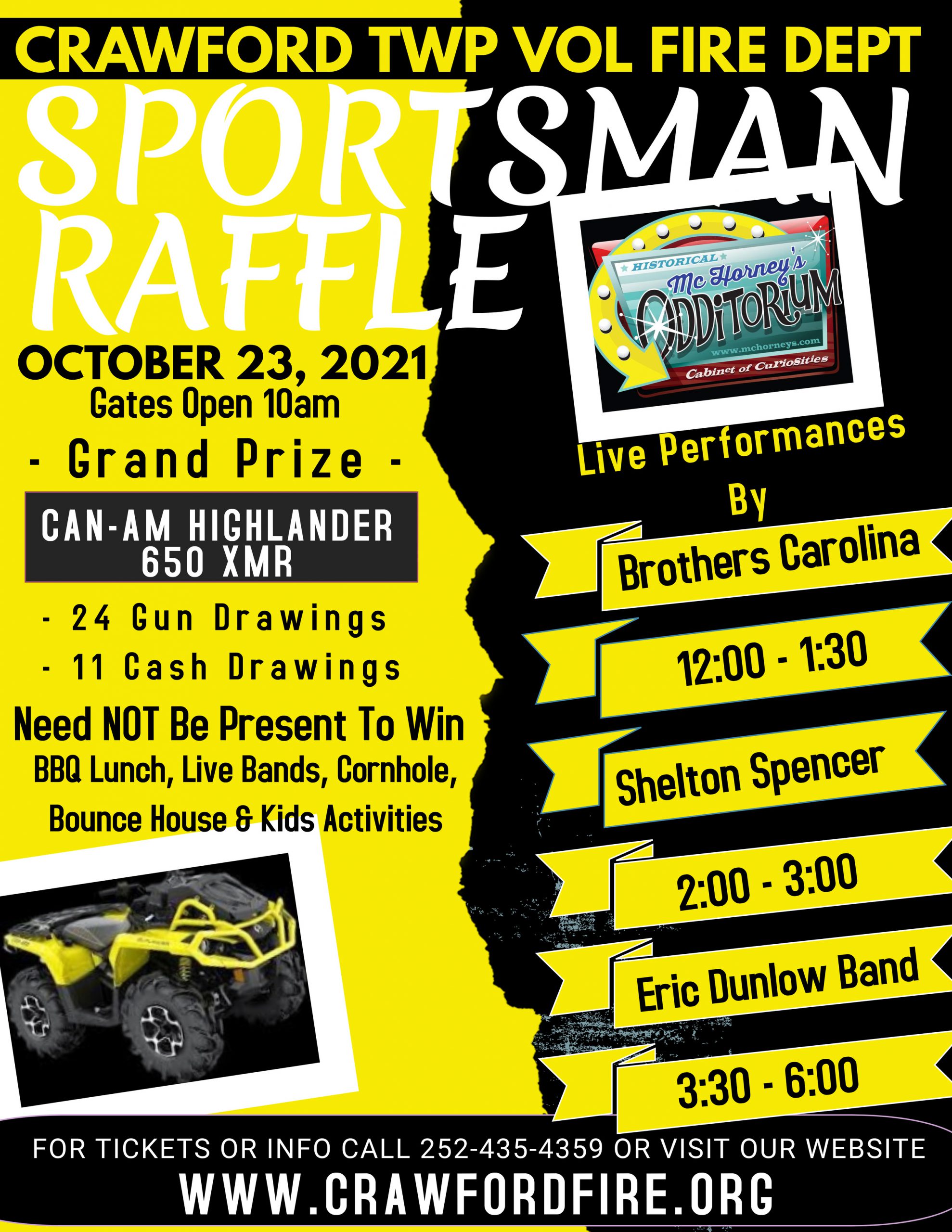 Sportsman Raffle - Currituck Chamber of Commerce
